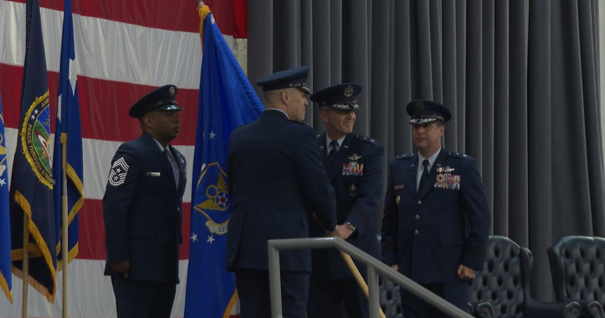 Command of Eighth Air Force passed to a new leader | News | ktbs.com