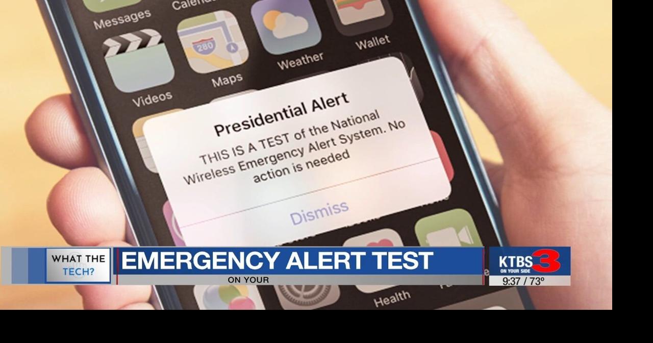 What the Tech? Emergency test alert | Entertainment | ktbs.com