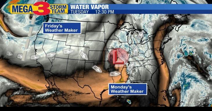 Rain forecast to return later this week | News | ktbs.com