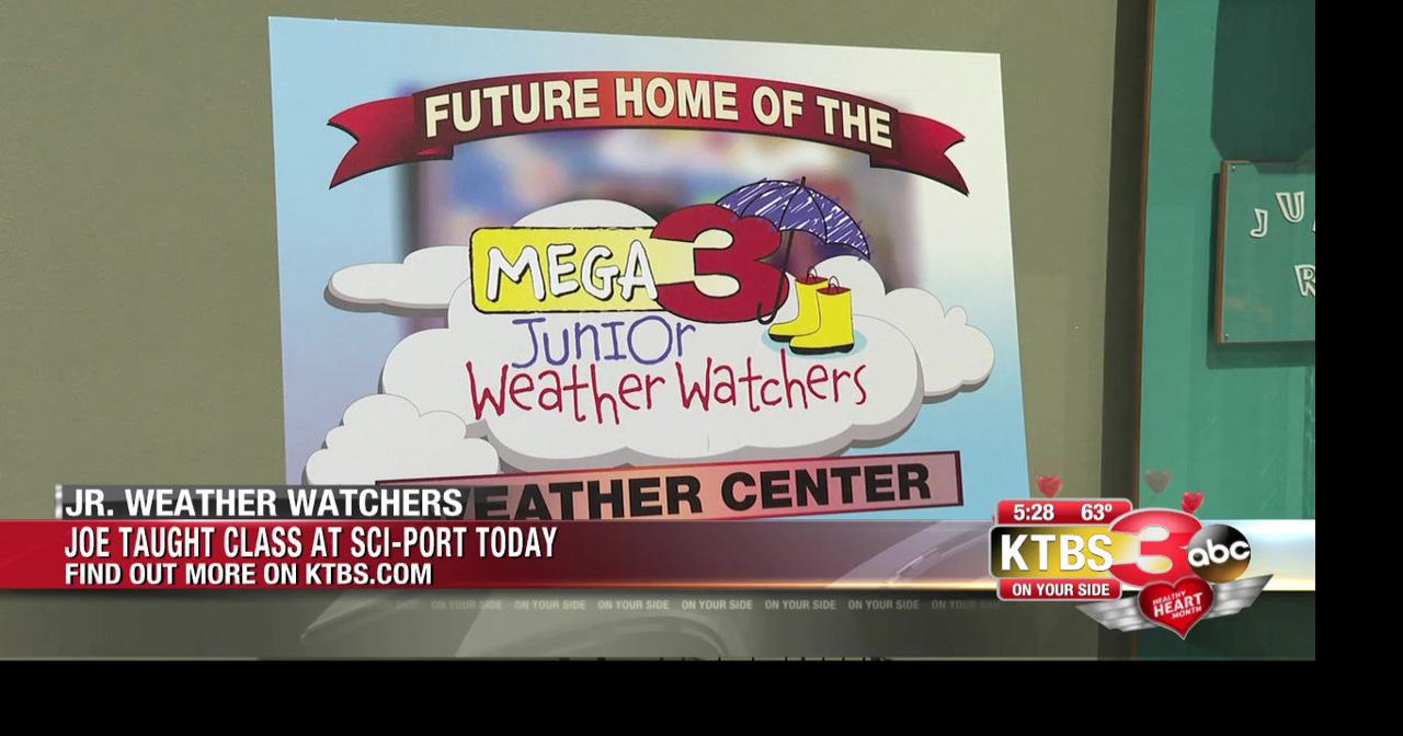 Junior Weather Watchers schooled by KTBS 3 Meteorologist Joe Haynes ...