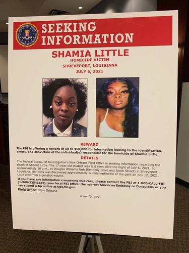 FBI announces reward for information in Shamia Little's death | News ...