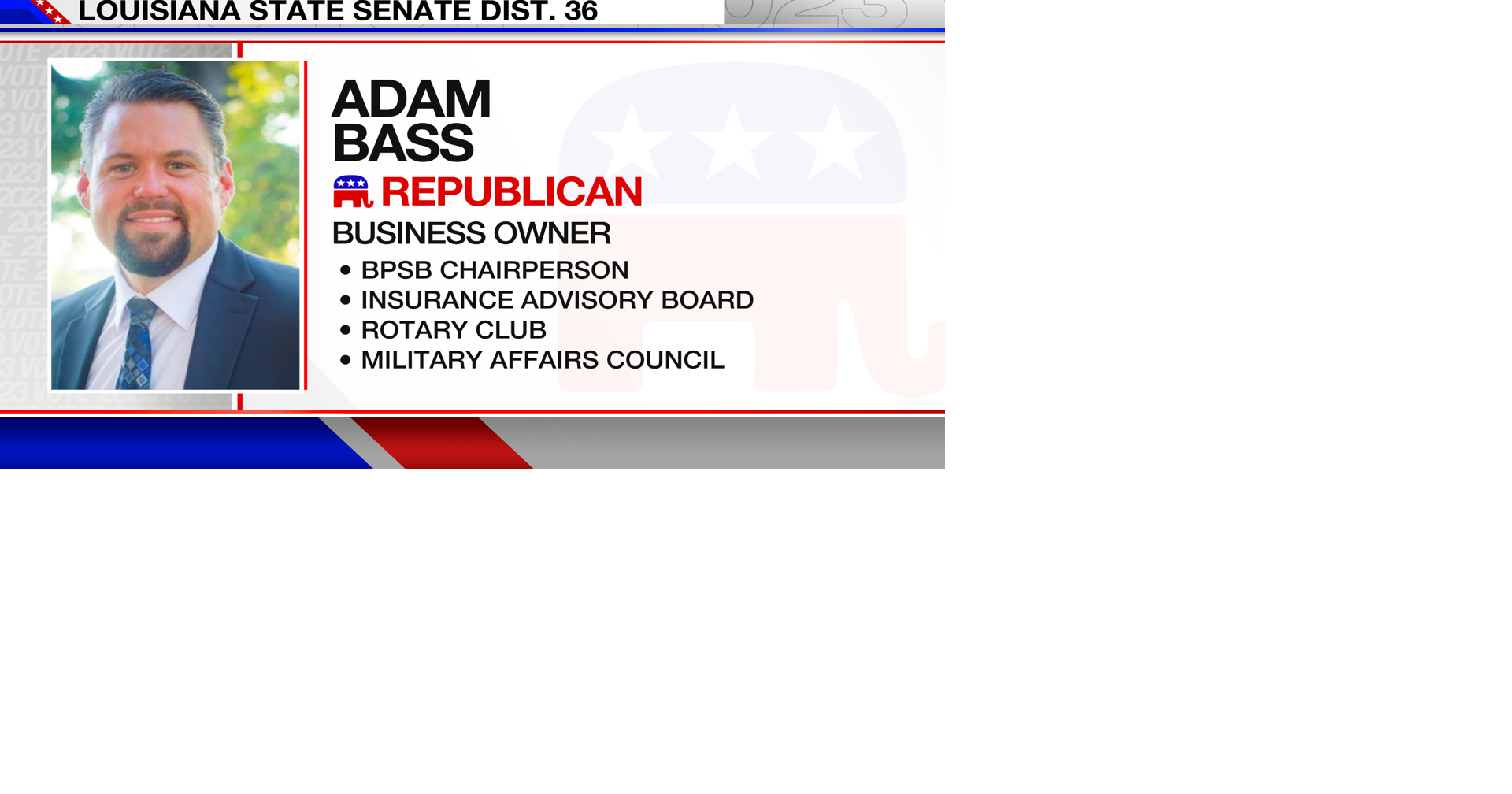 Louisiana State Senate District 36 - Adam Bass | Louisiana State Senate ...