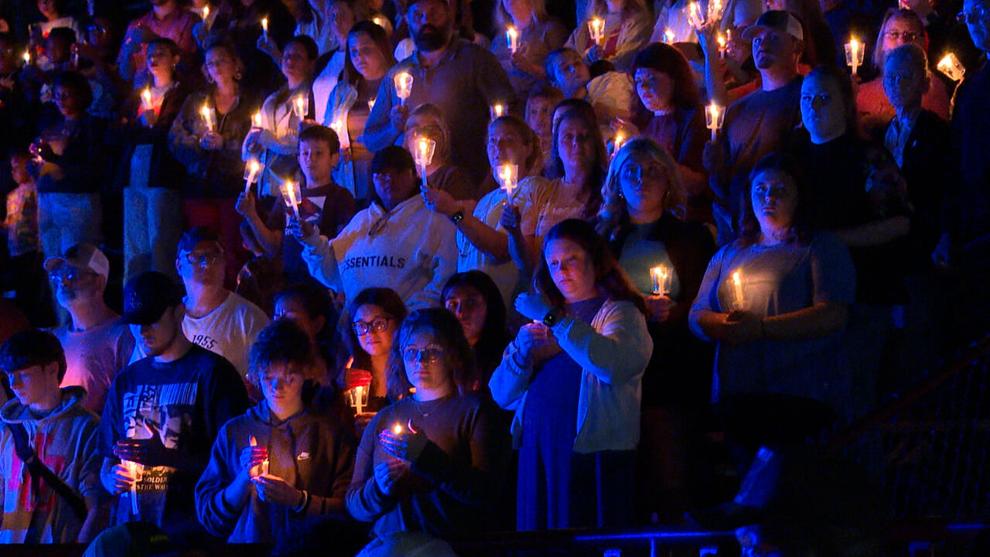 Community gathers to honor fallen Vivian officer Marc Tyler Brock with ...