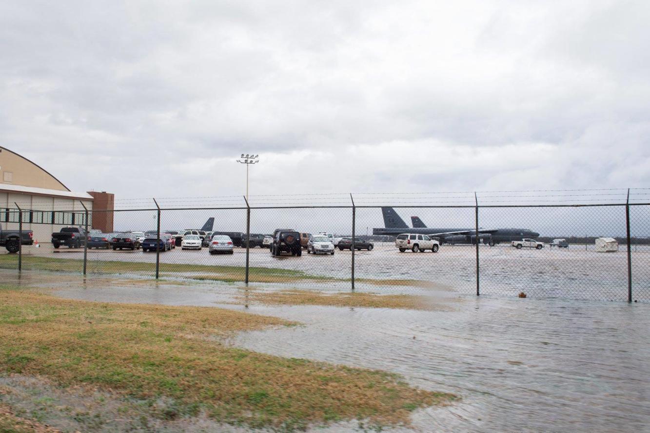 BAFB diverts traffic due to flooding | Barksdale AFB | ktbs.com
