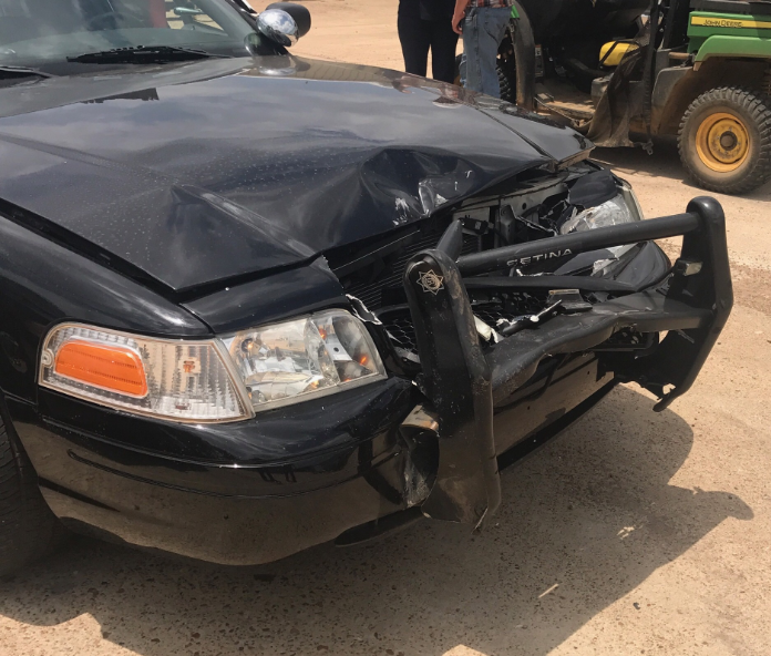 Man Arrested After Ramming Tapd Patrol Car News