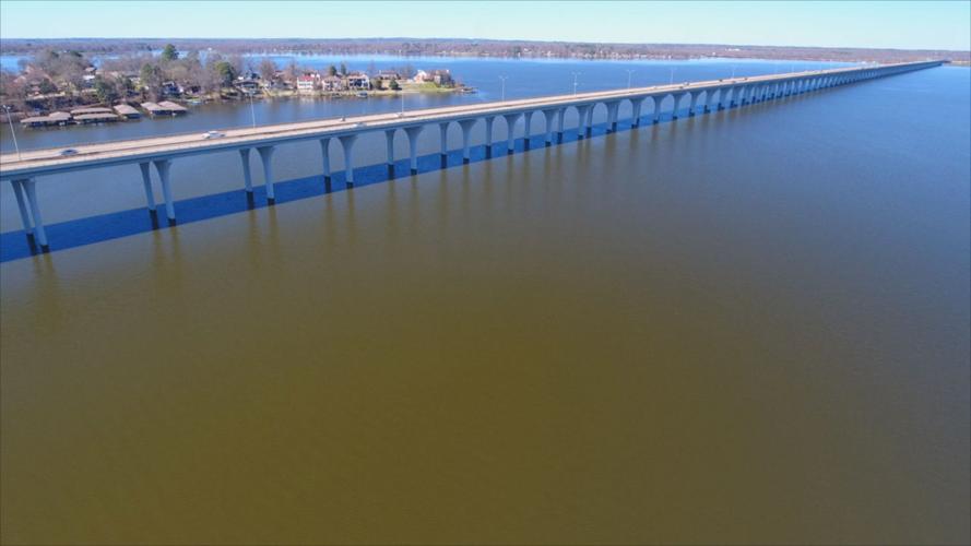 Cross Lake Bridge is in the dark as lights await repair | ArkLaTex In ...