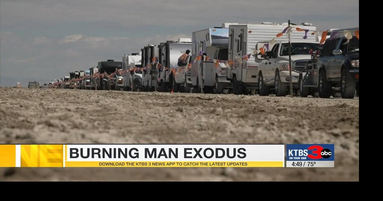 Burning Man Revelers Begin Exodus After Flooding Left Tens Of Thousands