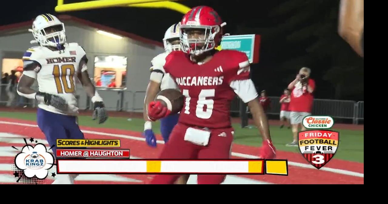 Homer @ Haughton | Friday Football Fever Highlights | ktbs.com