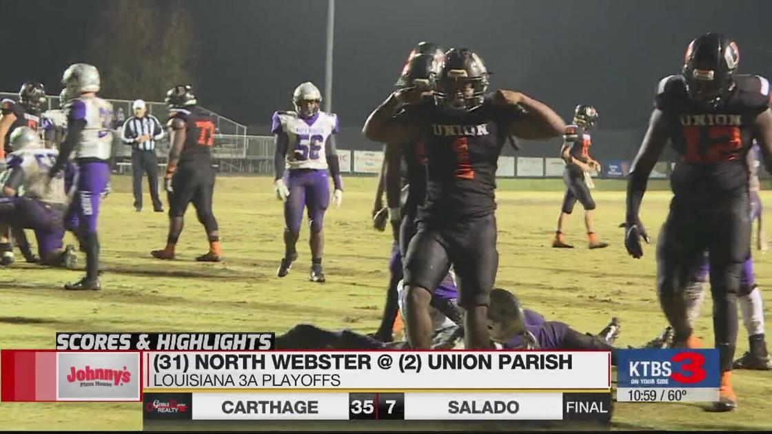 North Webster @ Union Parish: Game Highlights | Friday Football Fever ...