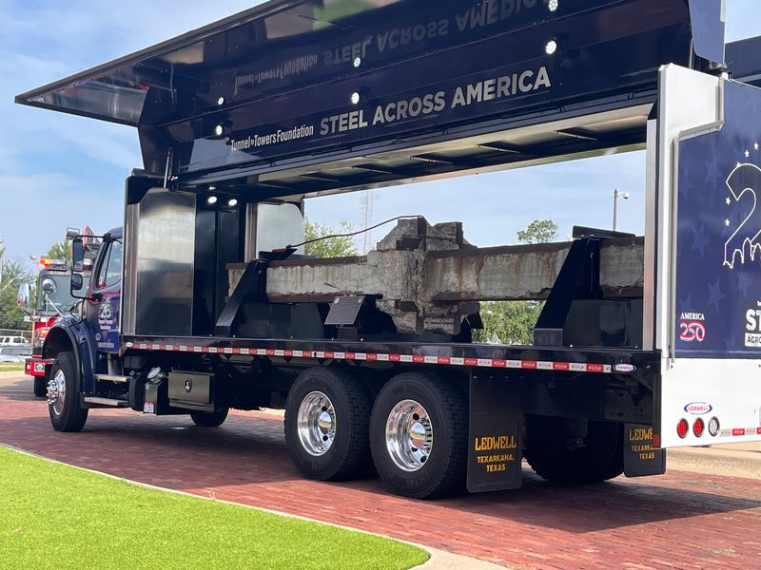 Steel Across America delivers piece of steel from 9/11 tower | News ...