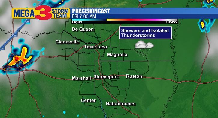 Next Weather Maker arrives Friday | StormTeam 3 Weather | ktbs.com