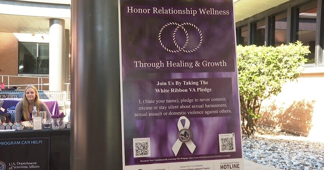 Overton Brooks VA raising awareness for domestic violence | News | ktbs.com