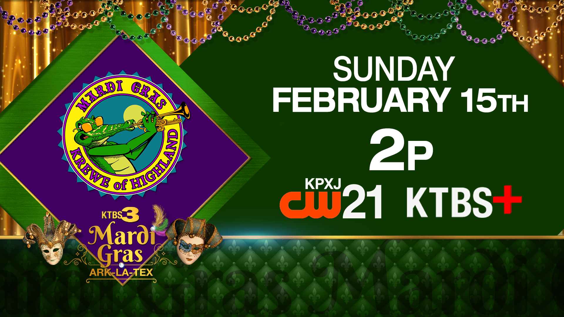 Krewe of Highland parade all set for Sunday's roll; KTBS 3 Parade ...