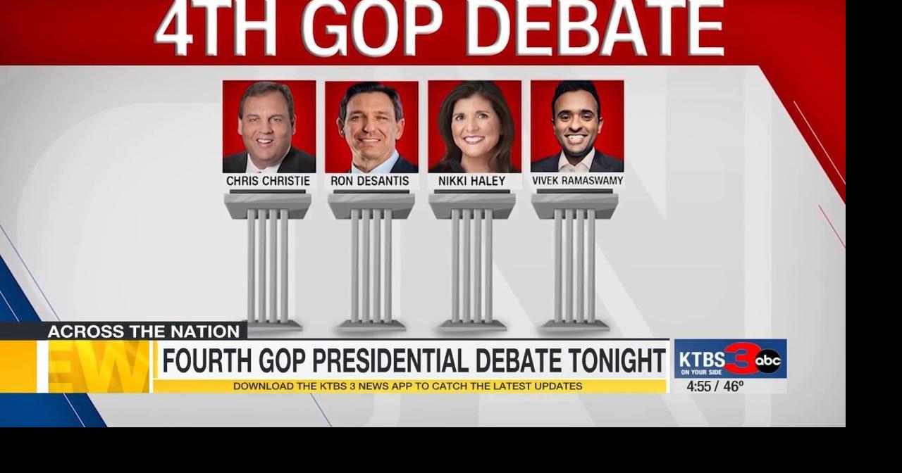 A narrowing Republican presidential field will debate with just six ...