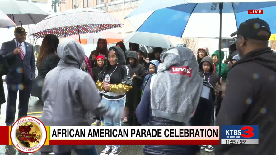 Thousands brave the rain to celebrate Black History Month at African ...