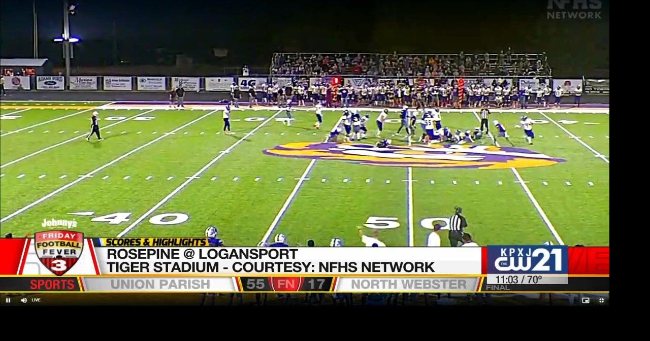 Rosepine @ Logansport | Friday Football Fever Highlights | ktbs.com