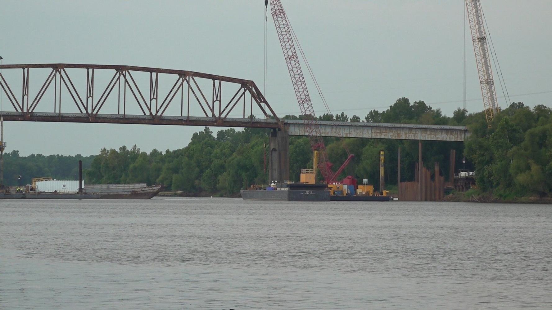 Body discovered at Jimmie Davis Bridge construction site | News | ktbs.com