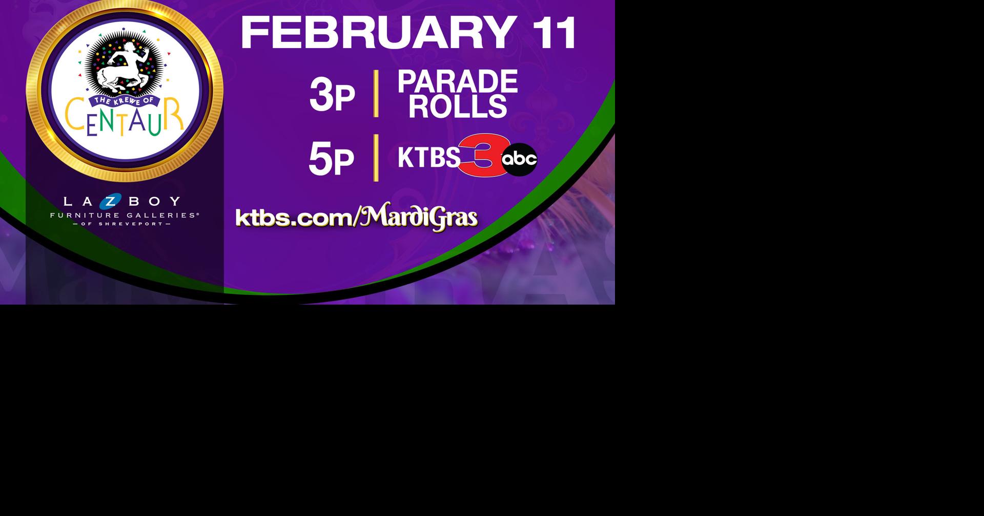 Krewe of Centaur gearing up to roll Saturday; KTBS 3 Parade Tracker available | Centaur | ktbs.com