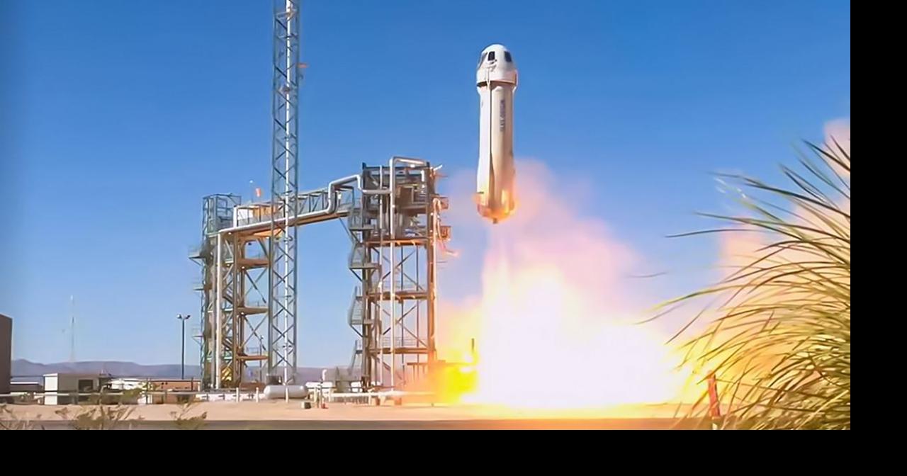 Blue Origin launches first tourists into edge of space after nearly two ...