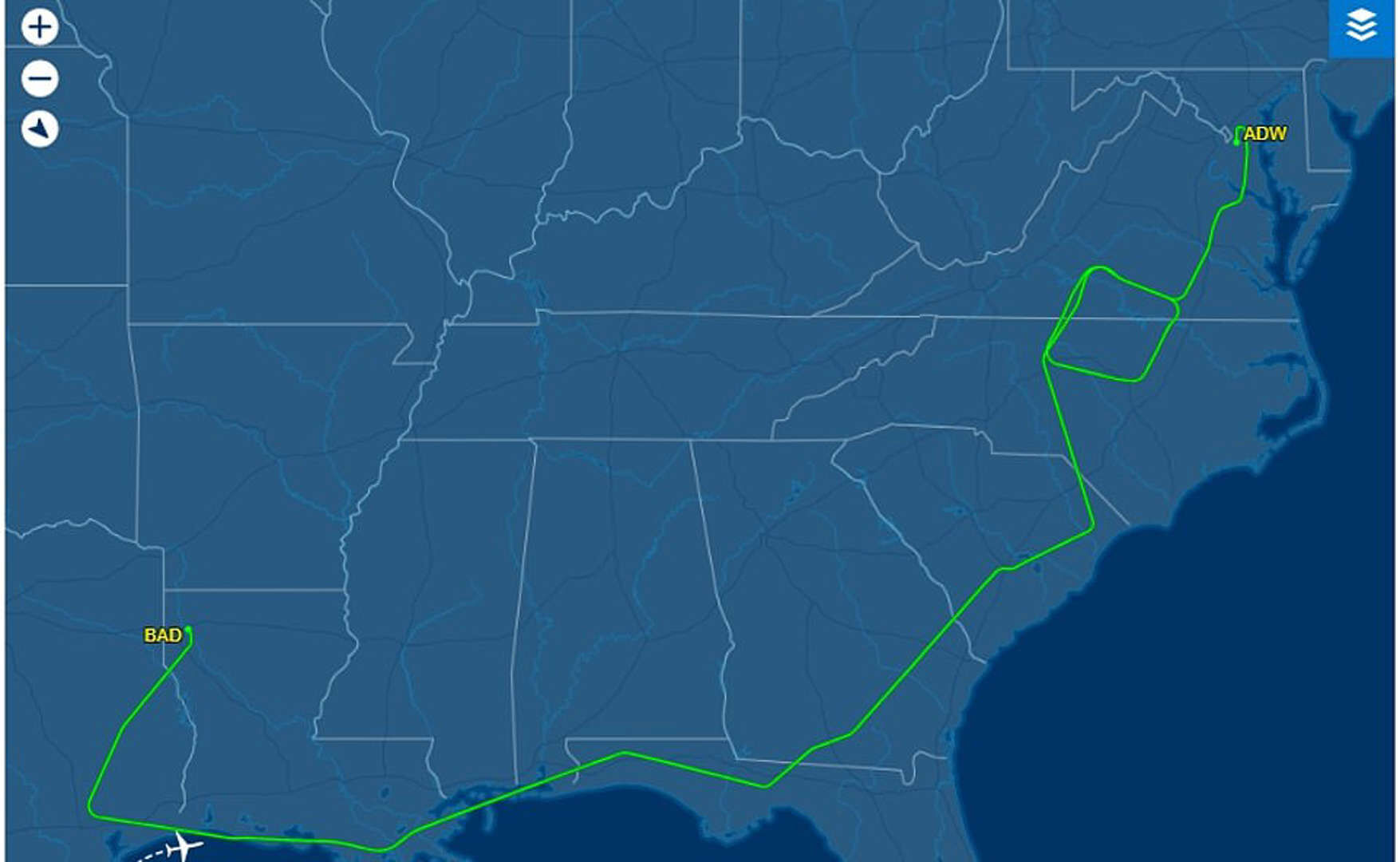 Reports: Trump's 'doomsday plane' makes rare flight from Barksdale Air ...