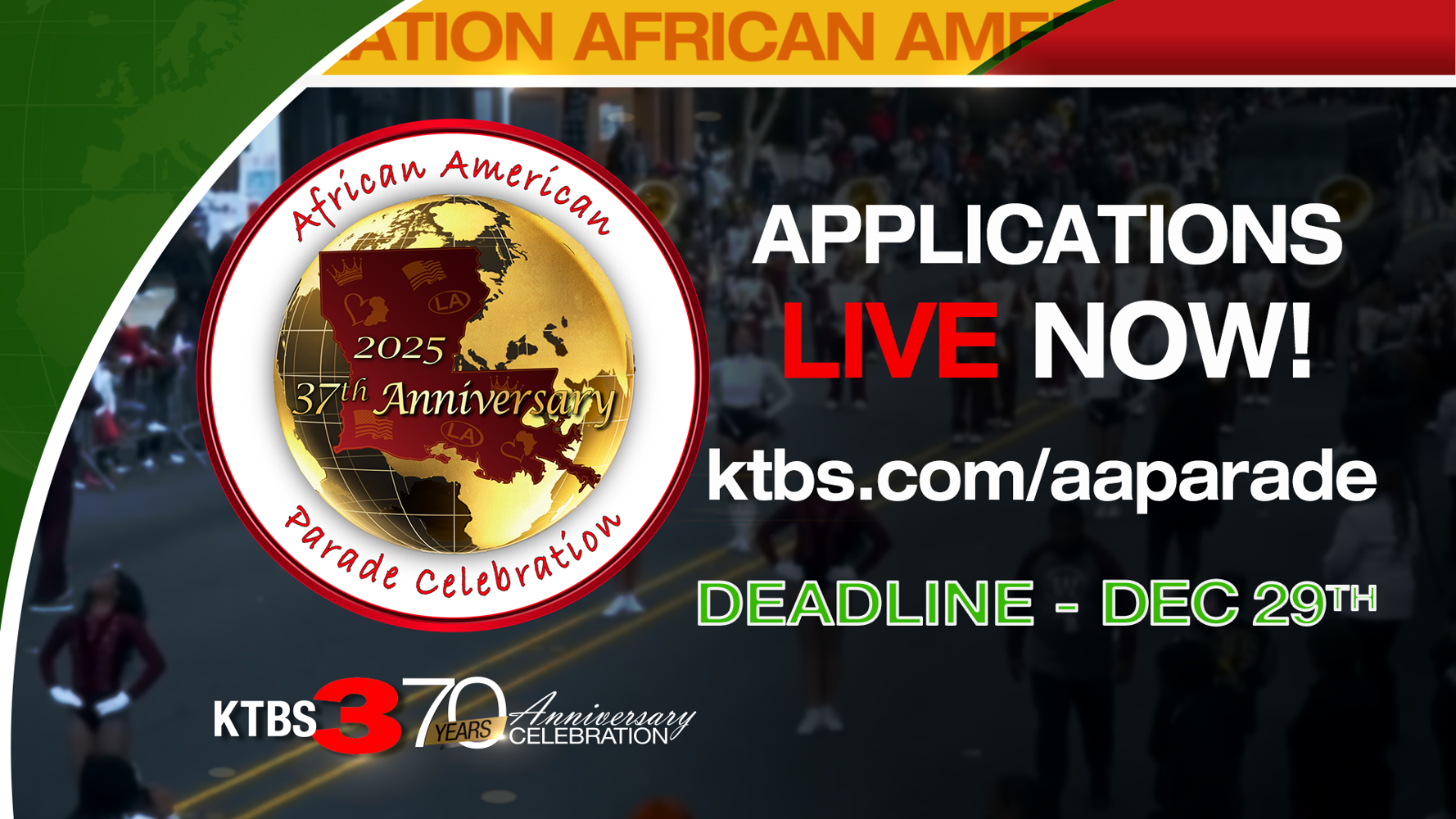 Register now for the 37th Annual African American Parade Celebration ...