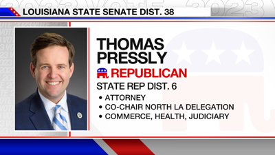 Louisiana State Senate District 38 - Thomas Pressly | Louisiana State ...