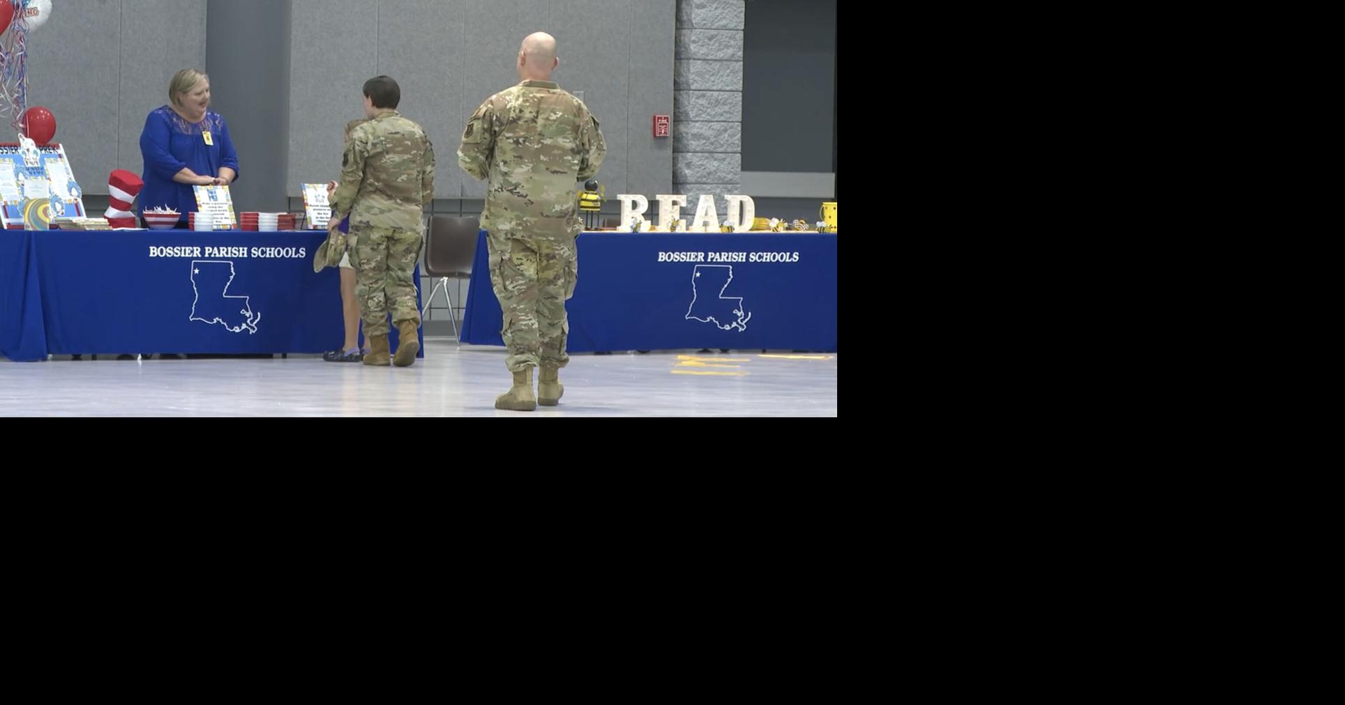 Hundreds of military families gathered for a back to school night ...