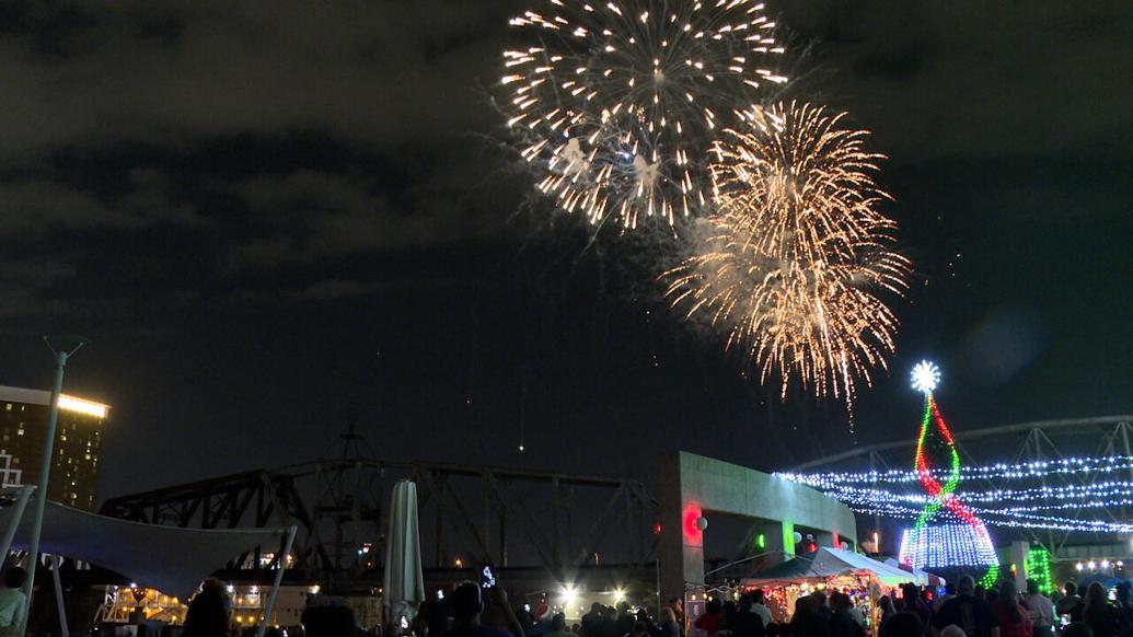 Rockets Over the Red dazzles spectators with drone show and fireworks ...