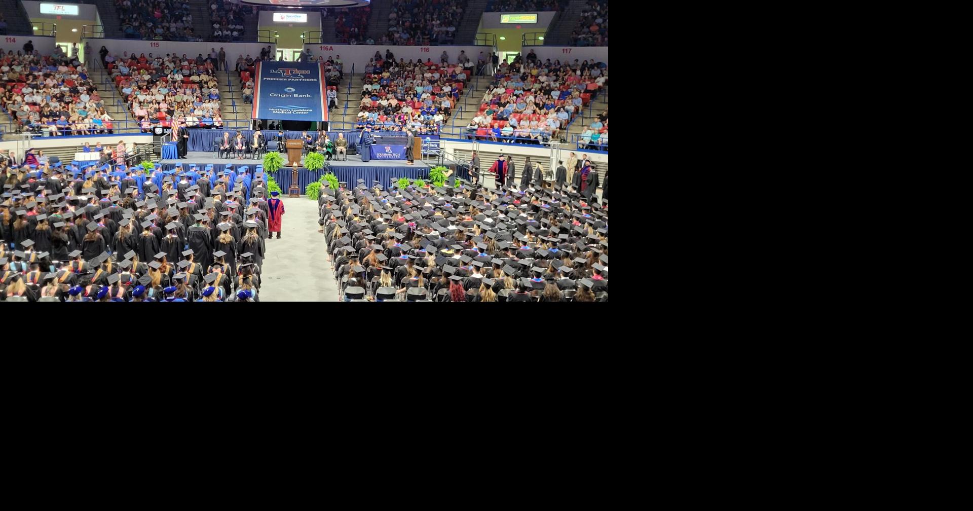 Speaker of the House Mike Johnson attends Louisiana Tech graduation ...