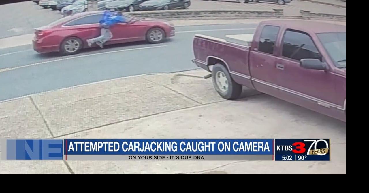 Attempted carjacking caught on camera along Fairfield Avenue; man arrested | Crime | ktbs.com