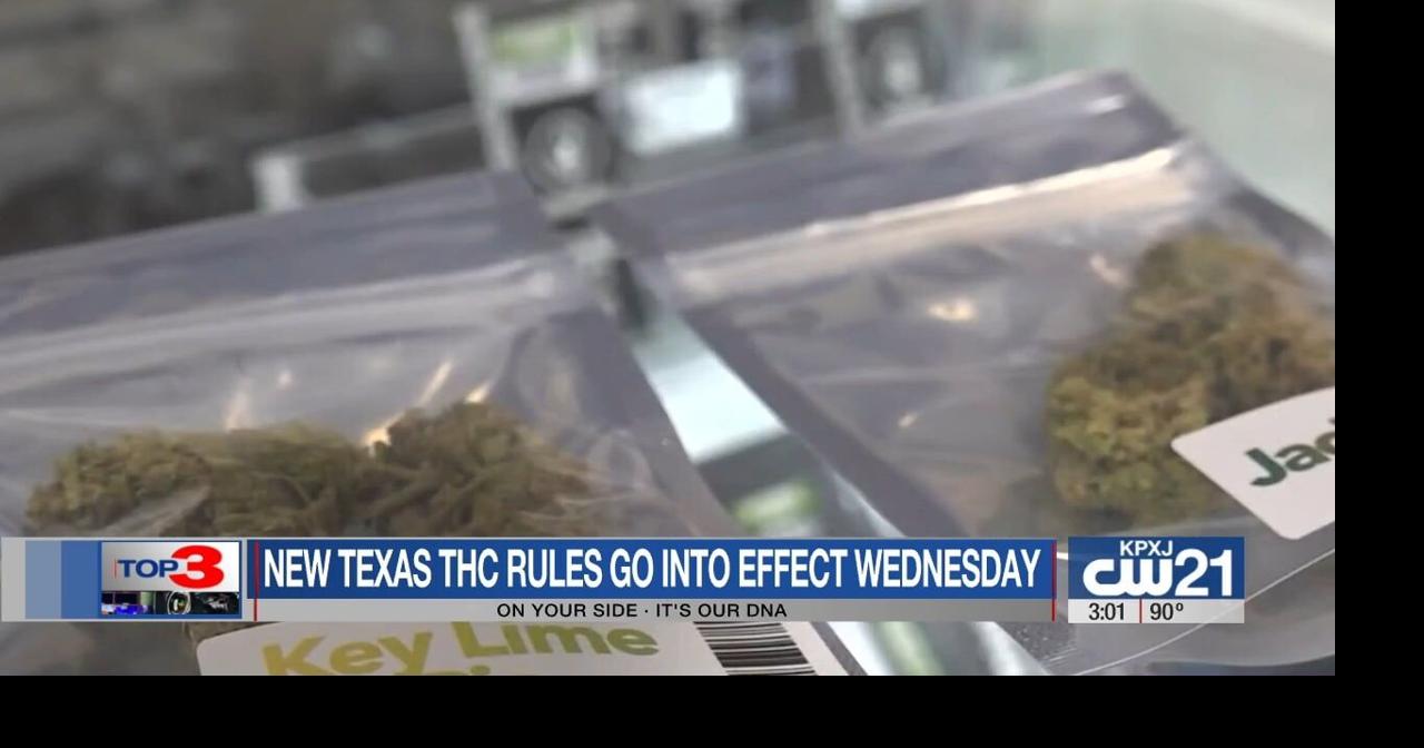 Texas to enforce ban on THC, hemp sales to people under 21 | News ...