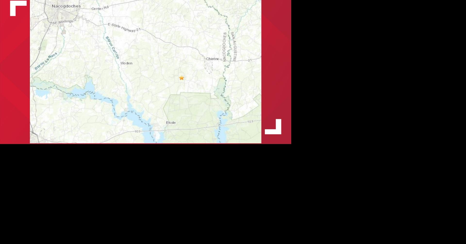 3.0 magnitude earthquake reported in Deep East Texas | East Texas ...