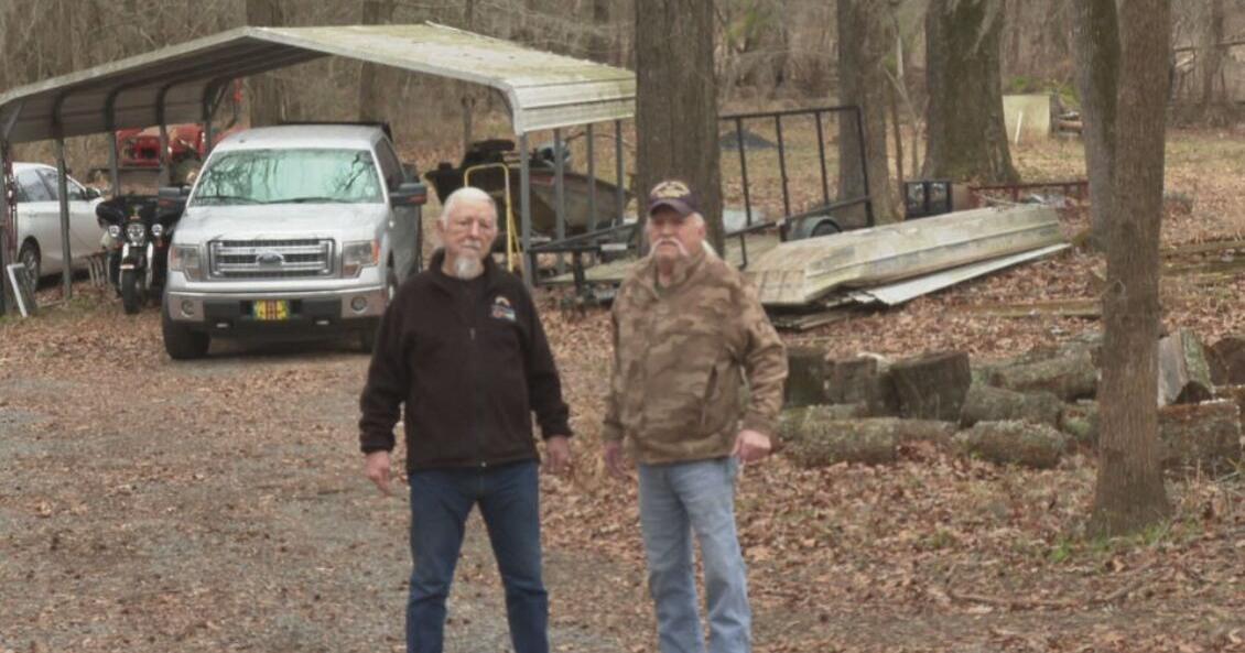 Brothers in arms: Ken and Ron Rucker are never far away from each other ...