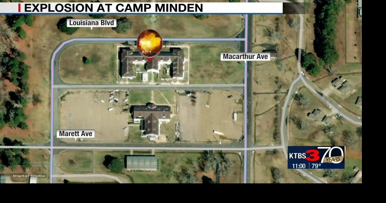 Explosion reported Wednesday morning at Camp Minden | News | ktbs.com