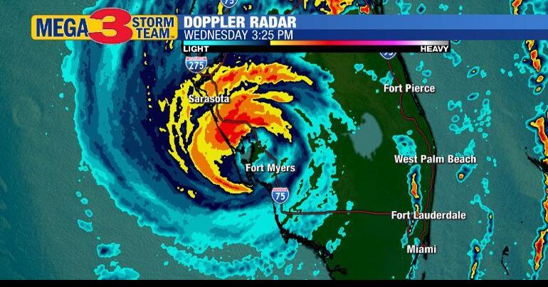 Hurricane Ian now inland | News | ktbs.com