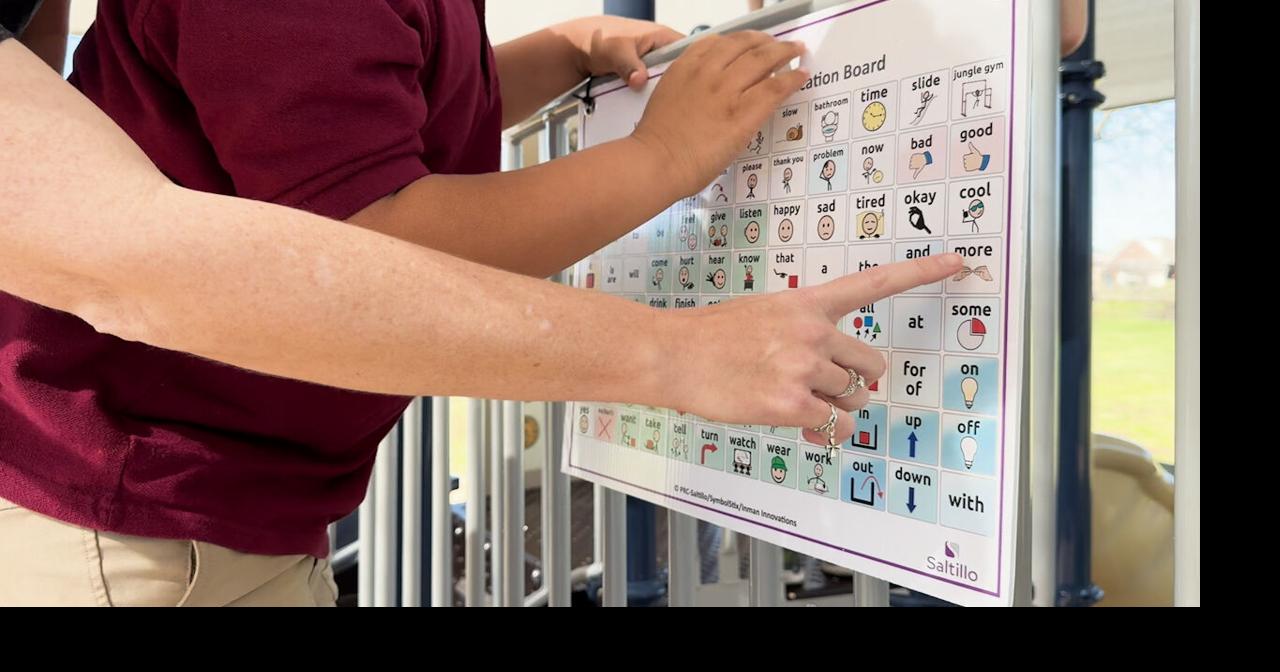 Kingston Elementary adds core communication boards to playground | News ...