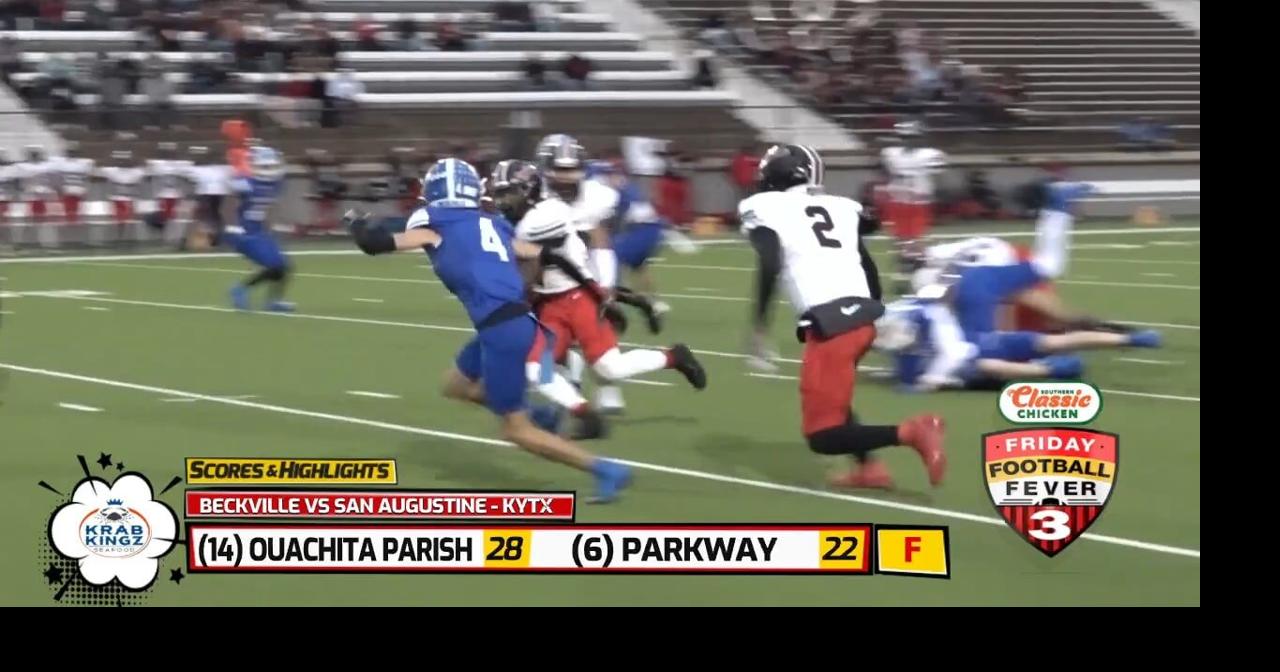 Beckville vs San Augustine | Friday Football Fever Highlights | ktbs.com