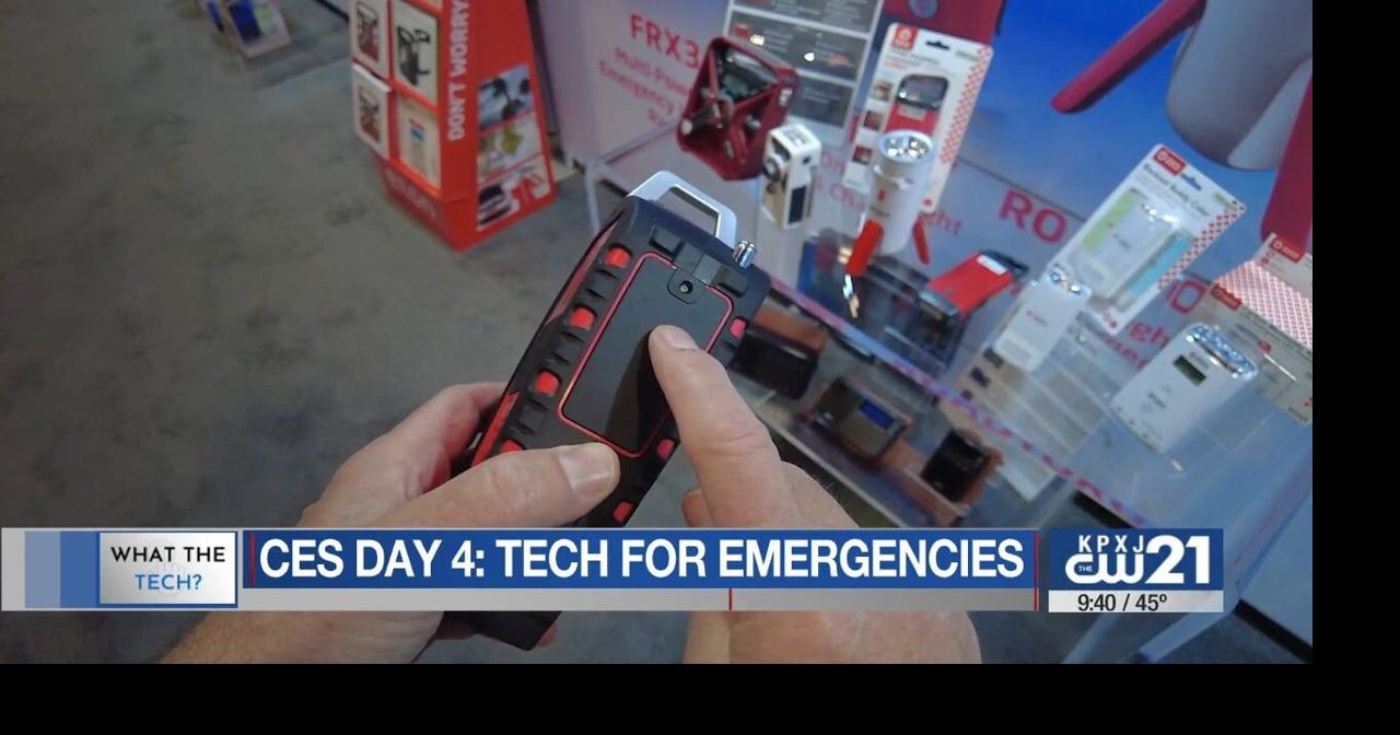 What The Tech: CES Day 4 tech for emergencies | Entertainment | ktbs.com