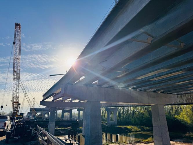 Jimmie Davis Bridge project reaches milestone with girder installations ...