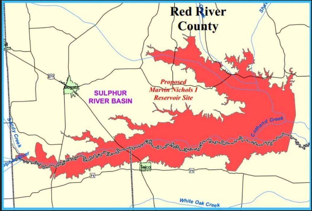Water planners reach agreement over proposed Marvin Nichols Reservoir ...