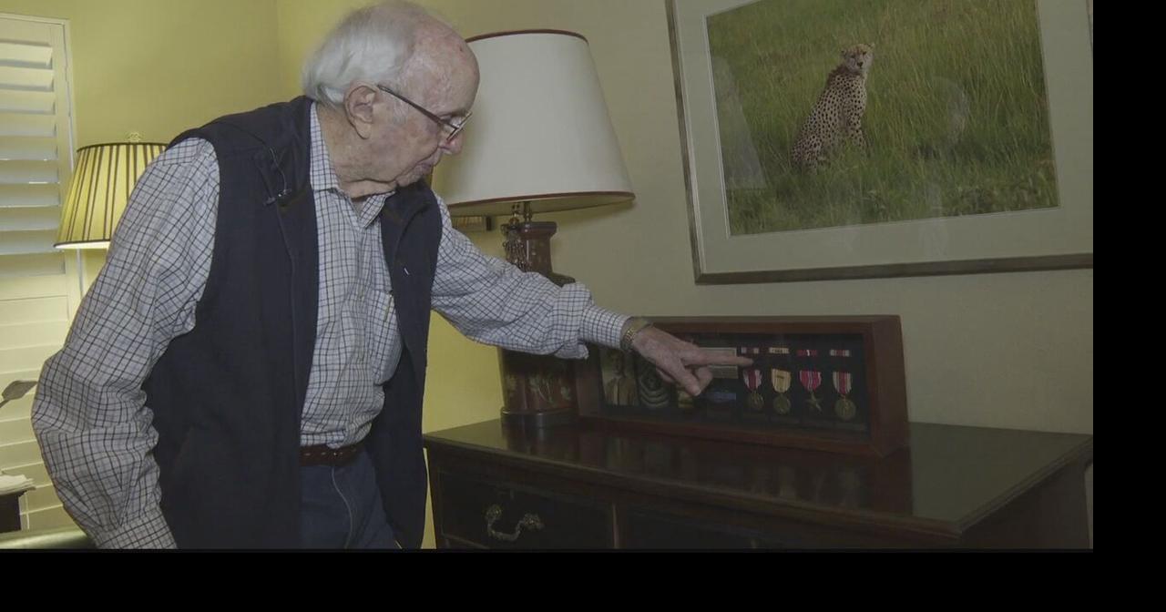 Claude Gulley survived three years of battles in World War II ...