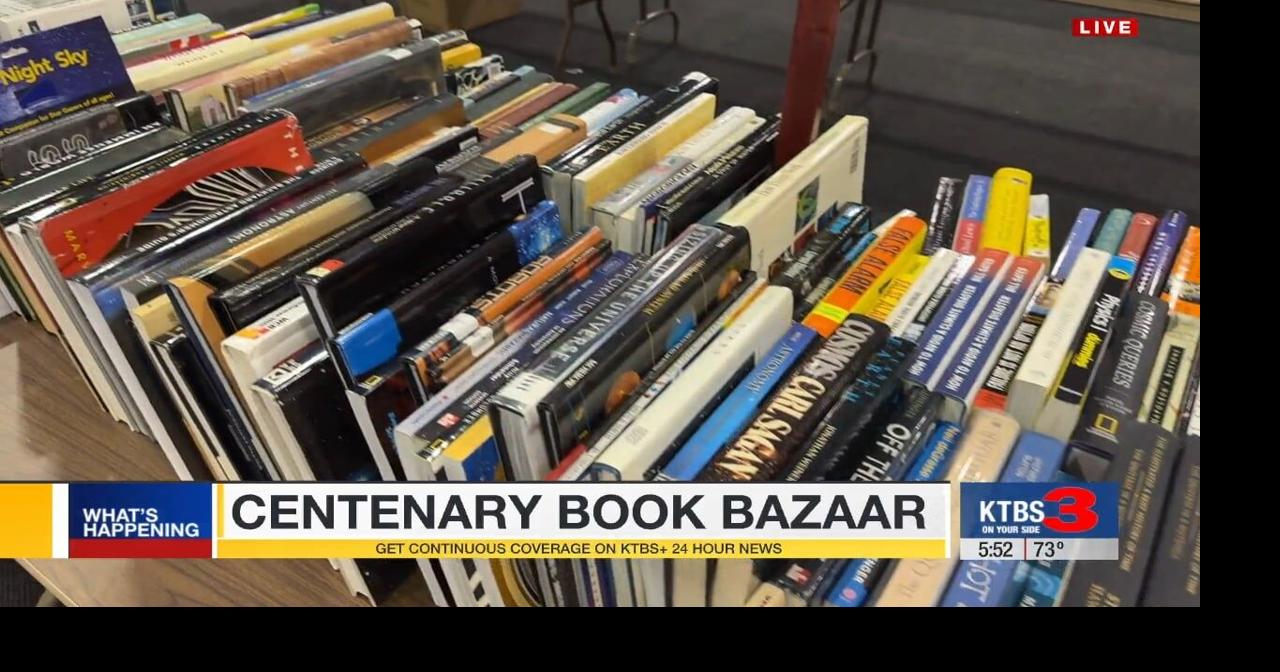 38th Centenary Book Bazaar is this weekend | What's Happening | ktbs.com