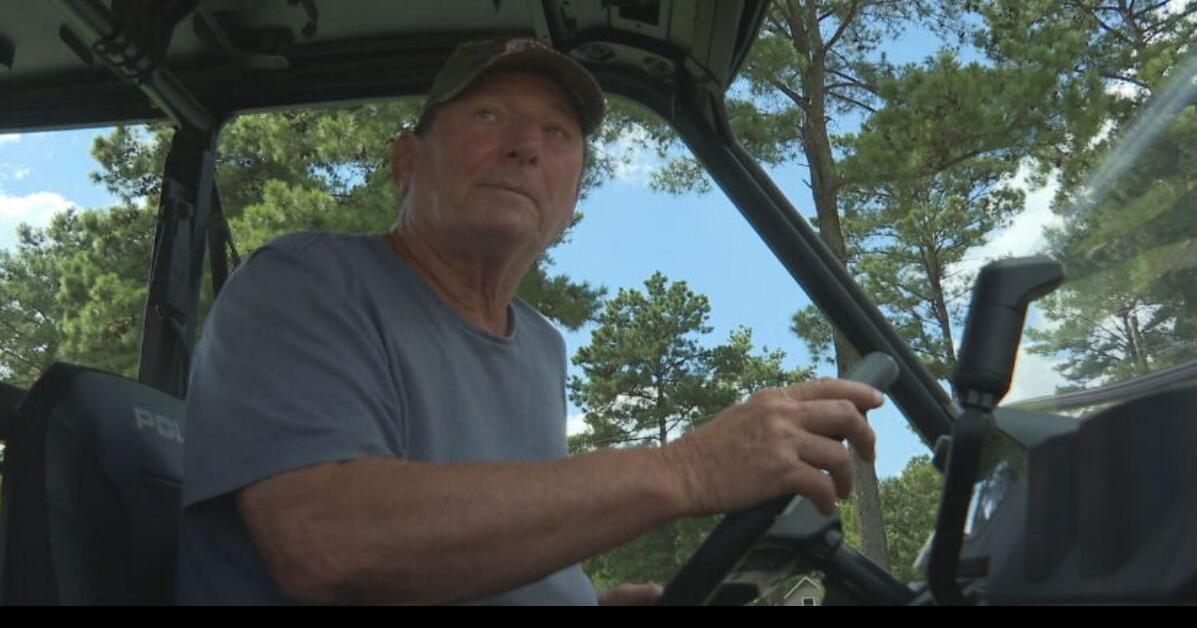 Johnny Powell works his land to deal with painful memories of the ...