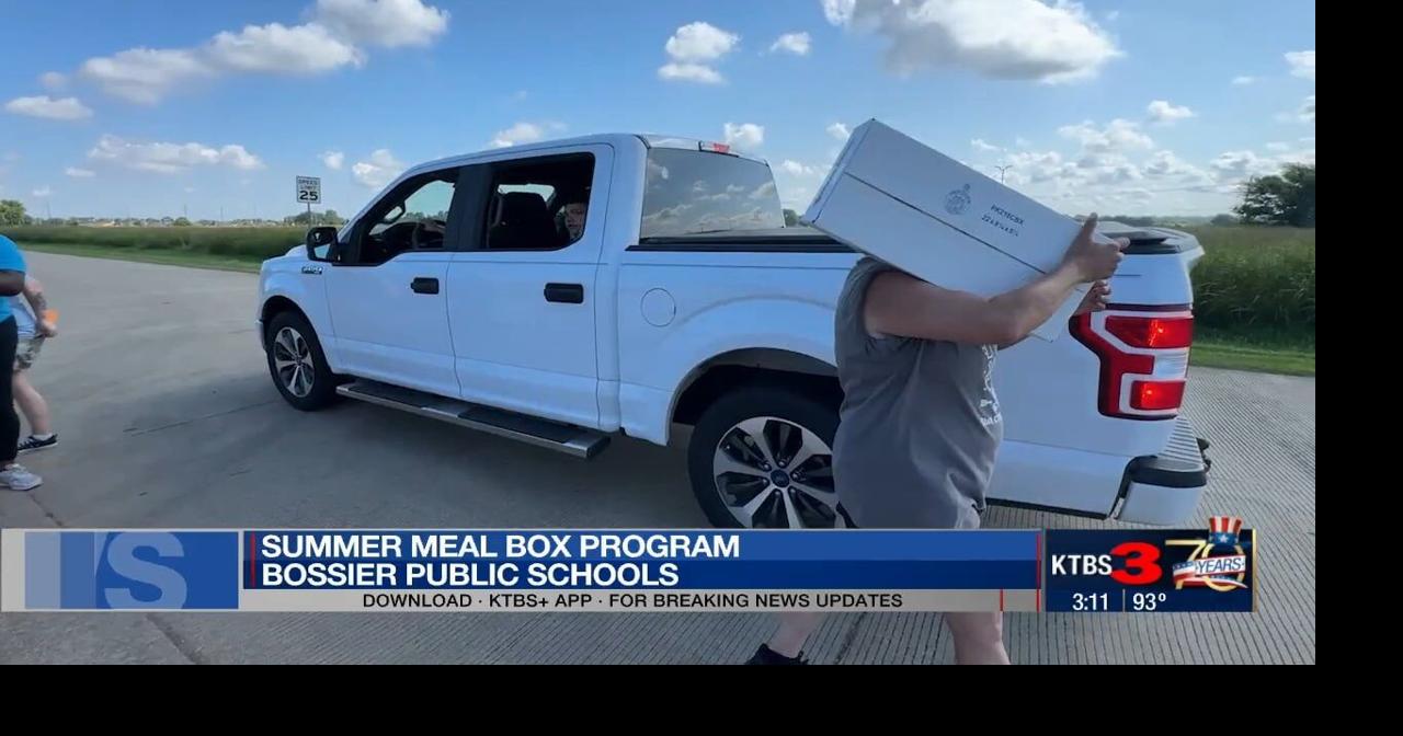 Free summer food boxes distributed Tuesday at 4 Bossier parish schools ...