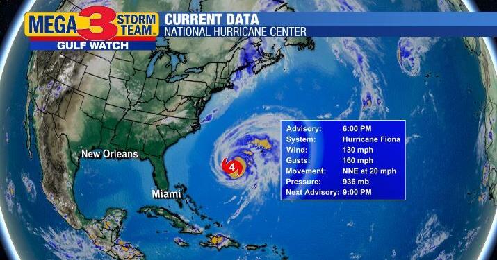 Major Hurricane Fiona approaches Bermuda | In Case You Missed It | ktbs.com