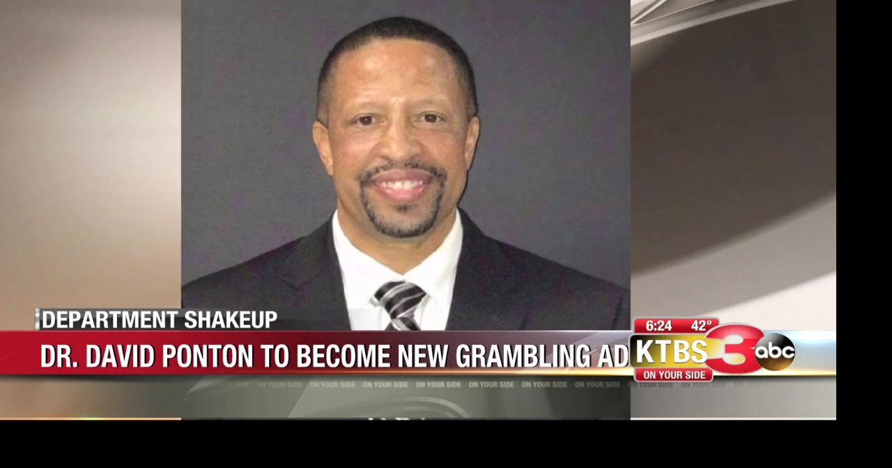 Dr. David Ponton to lead athletics at Grambling State University ...