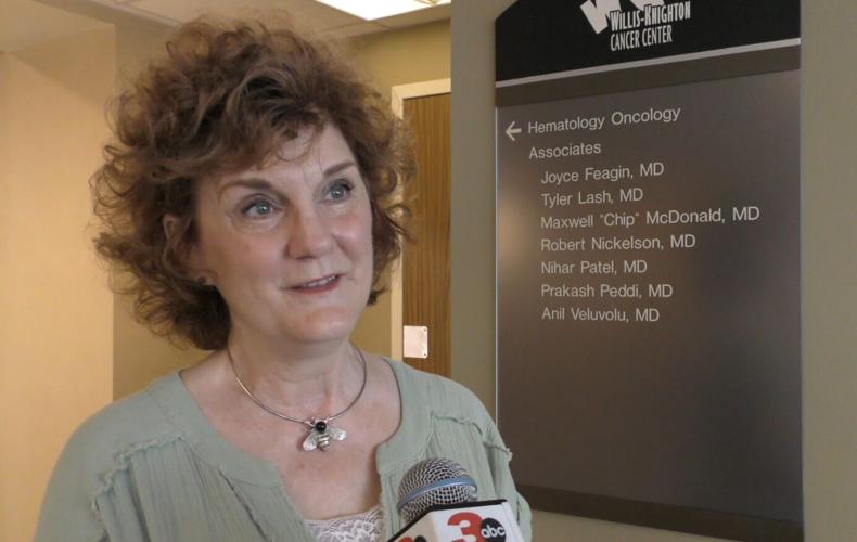 Local colorectal cancer patient recovering after early diagnosis ...