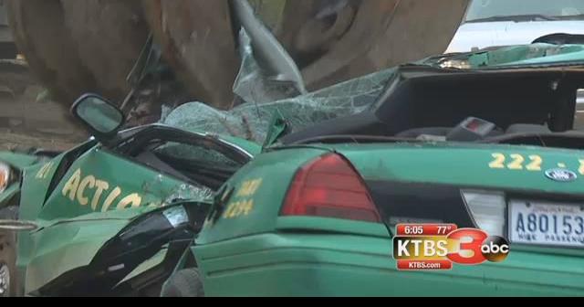 Taxi used in Justin Bloxom's murder destroyed in DeSoto Parish | | ktbs.com