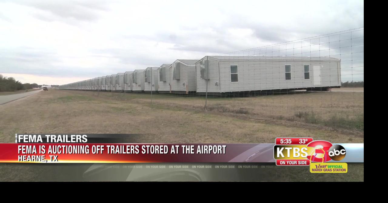 Leftover Harvey FEMA trailers auctioned off | In Case You Missed It ...