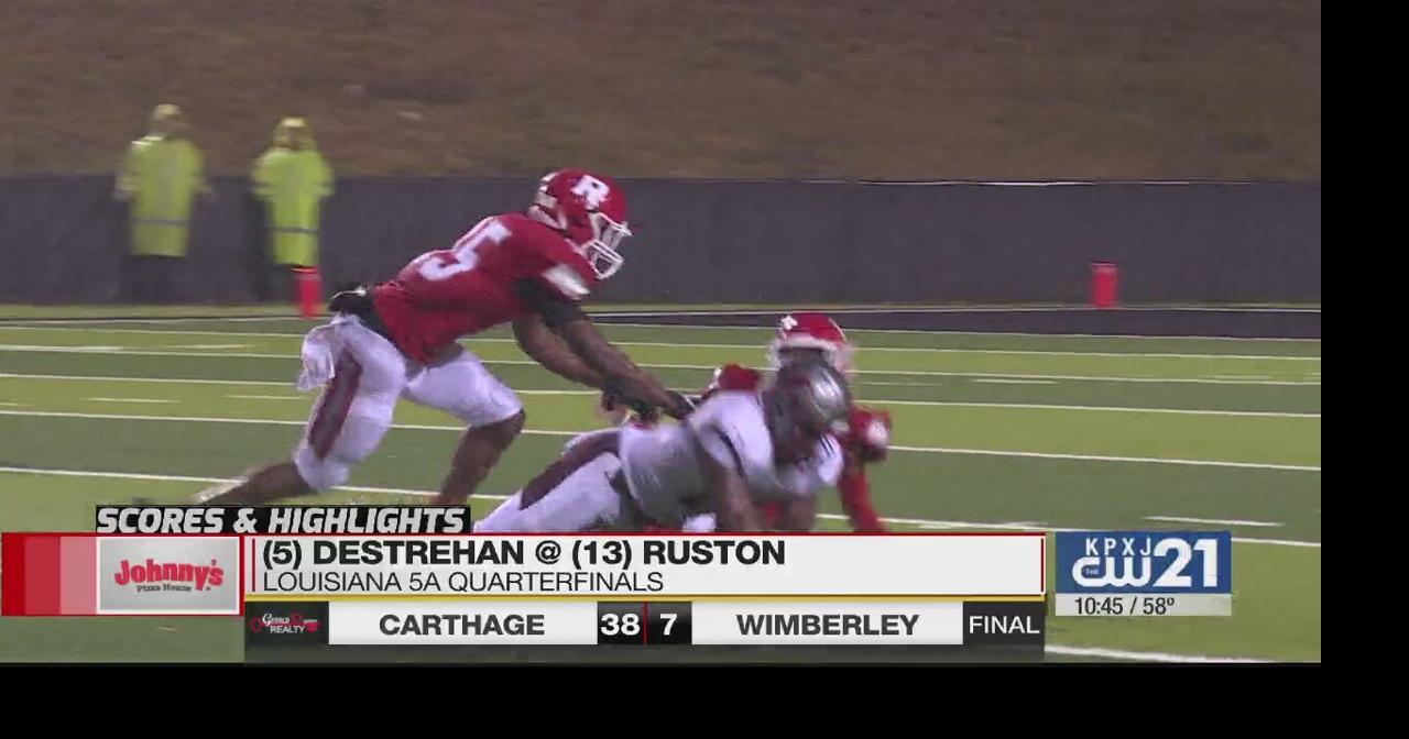 Destrehan vs Ruston: Game Highlights | Friday Football Fever Highlights ...
